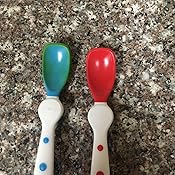 Amazon.com : NUK Gerber Graduates Rest Easy Spoons, Assorted, 6-Pack ...