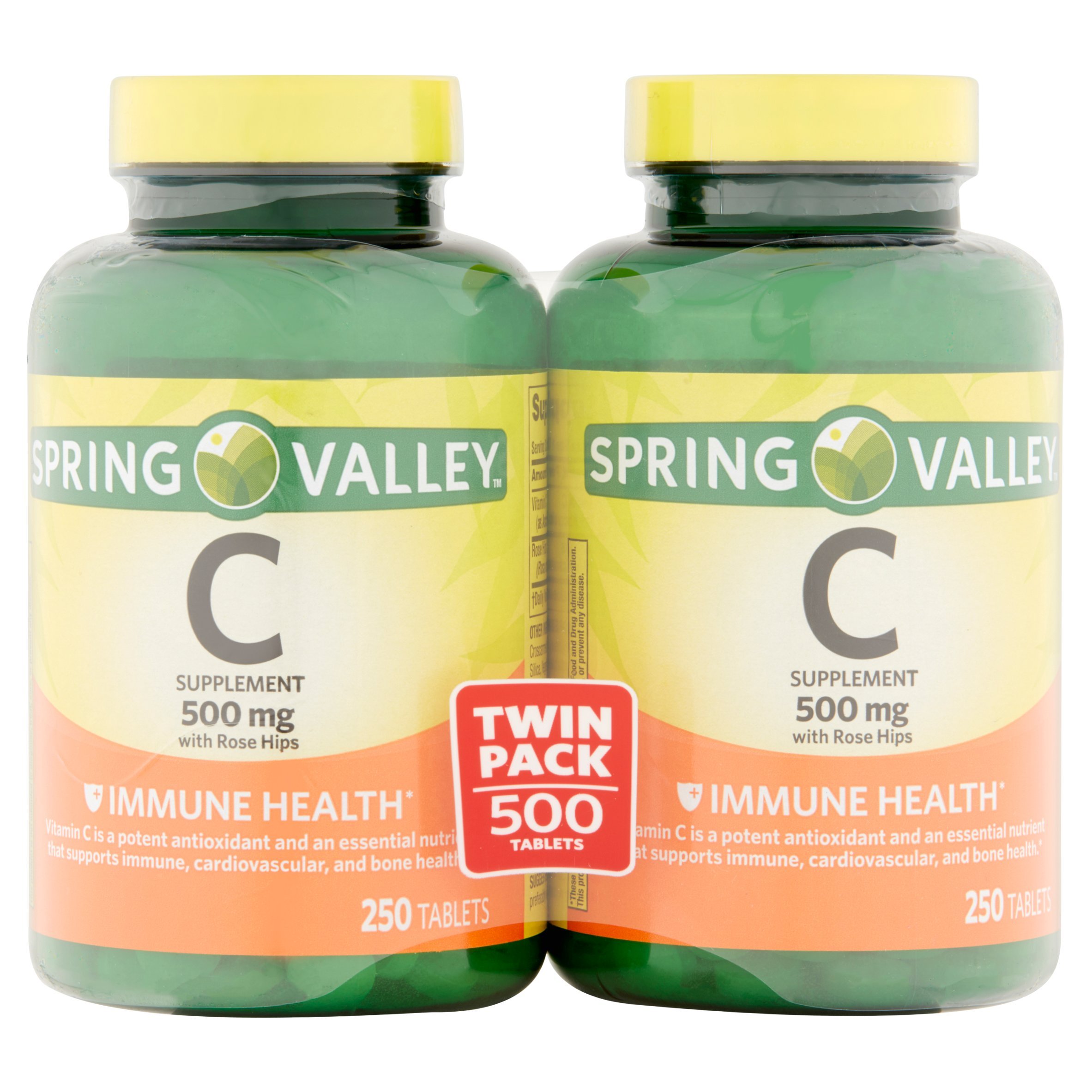 Amazon.com: Spring Valley E Vitamin Dietary Supplement 500 ct: Health ...
