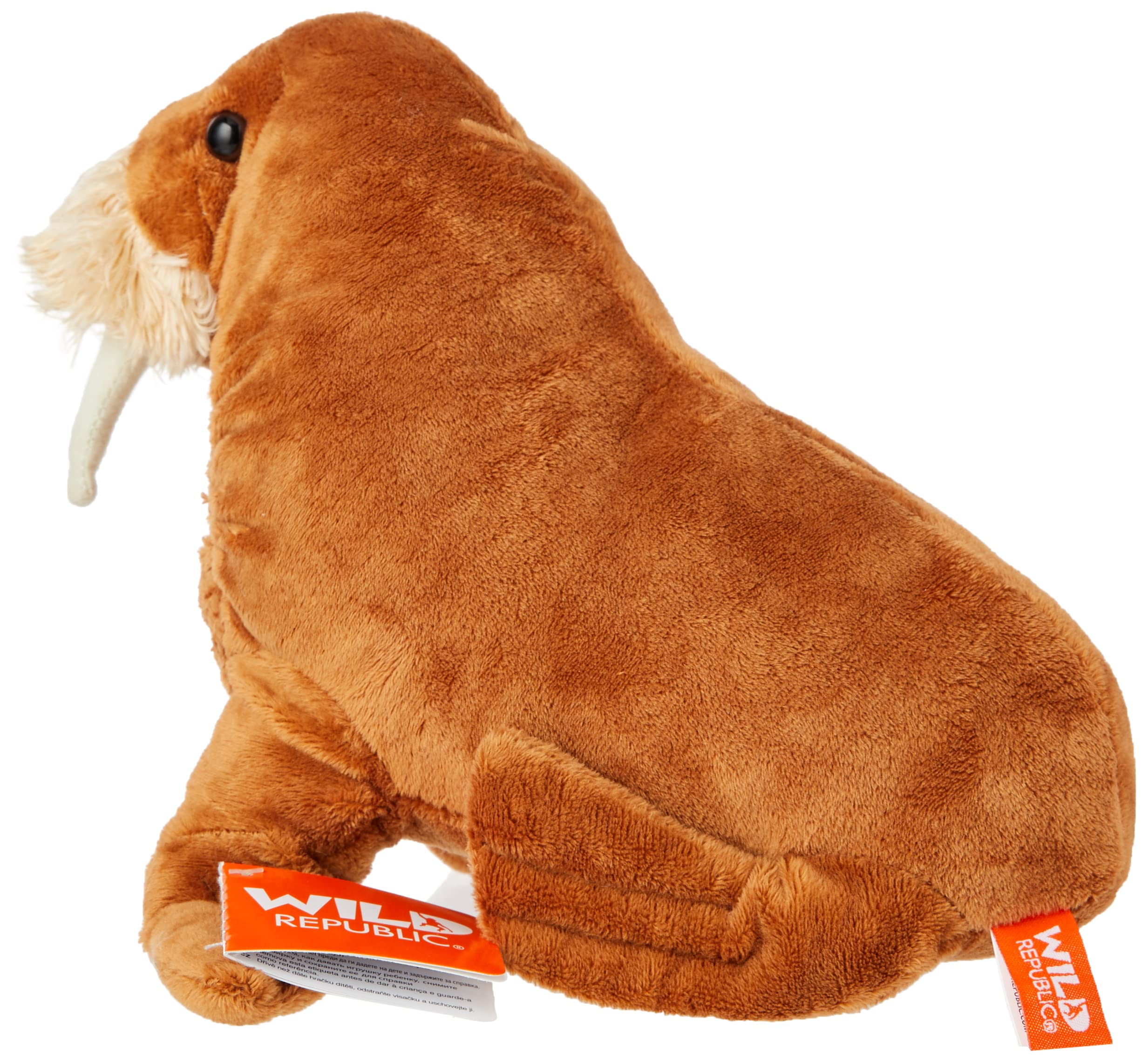 Wild Republic Walrus Plush, Stuffed Animal, Plush Toy, Gifts For Kids ...