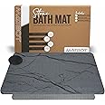 Amazon.com: MATBOT Diatomite Stone Bath Mat, Non-Slip Diatomaceous ...