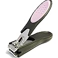 Amazon.com : Nail Clipper with Comfort Grip Nail Catcher - Chrome ...