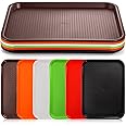 Amazon.com: Yarlung 6 Pack Plastic Fast Food Trays, 16x12 Inches ...