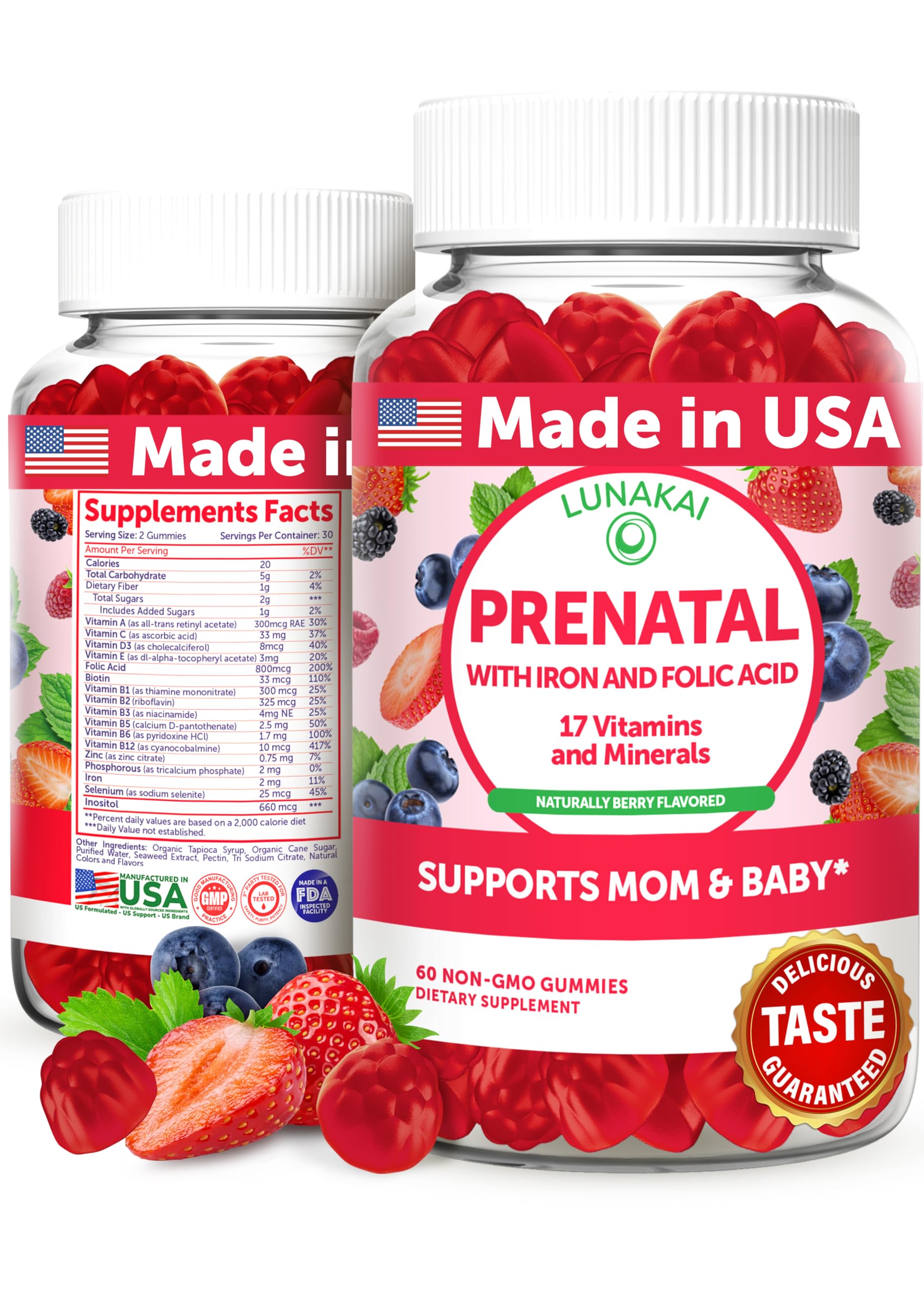 Mua Prenatal Vitamins with Iron & Folic Acid - Proprietary Formula ...