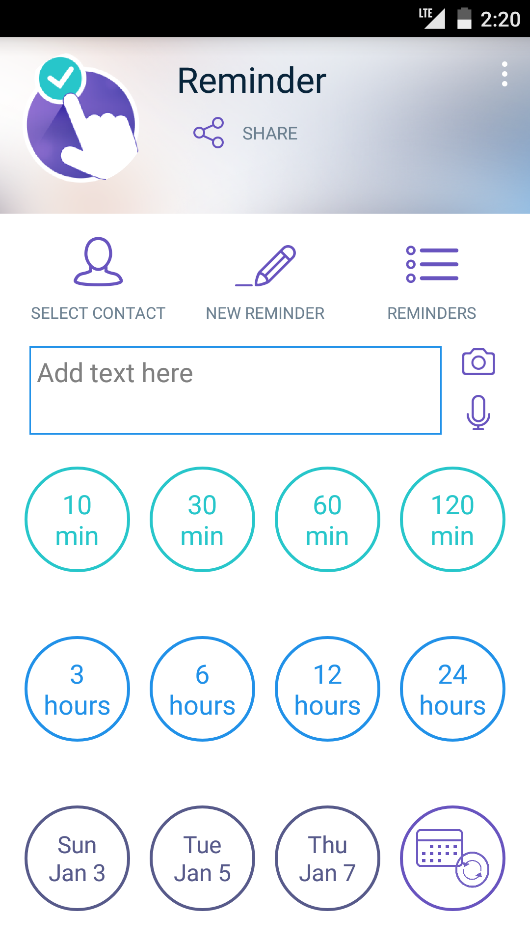 ClickMe - Reminder in a click: Amazon.es: Appstore para Android