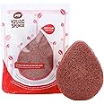 Amazon.com: MY Konjac Sponge All Natural Korean Fiber French Red Clay Facial Sponge. Excellent ...