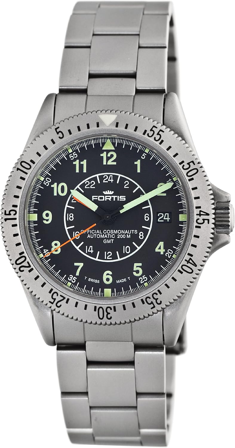 Fortis Men's 'Official Cosmonauts GMT' Swiss Automatic Stainless Steel ...