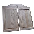 Cafe Doors by Cafe Doors Emporium | Pine Raised 2 Paneled | Premade for ...