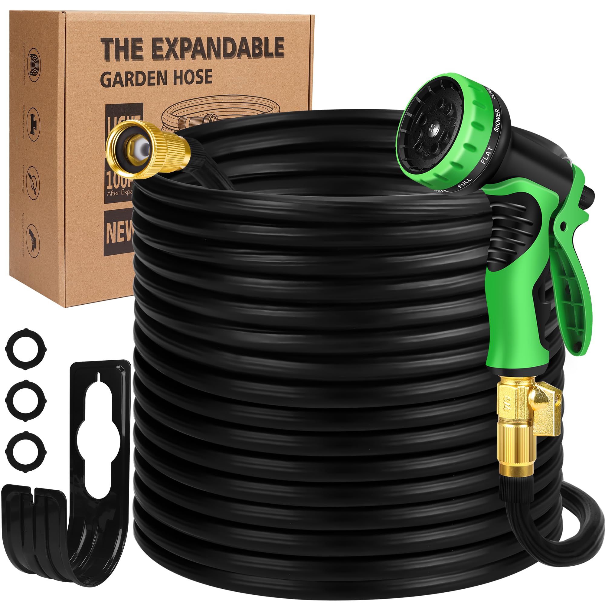Mua Buheco Expandable Garden Hose 100 ft Water Hose Flexible Pipe ...