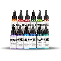 Amazon.com: Dynamic Color Ink Set - Merica 1oz Color Set : Beauty ...