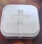 Amazon.com: Folca Pill Organizer, Portable Pill Box Small Pill Case ...