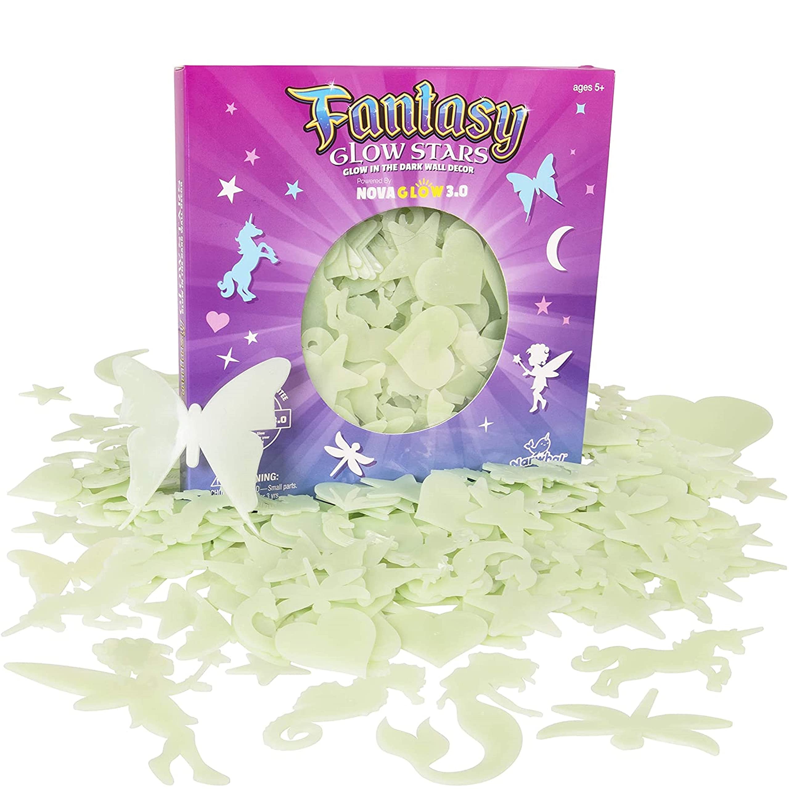 Mua Fantasy Glow Stars, 200-Count Glow in The Dark Stars for Girls with ...