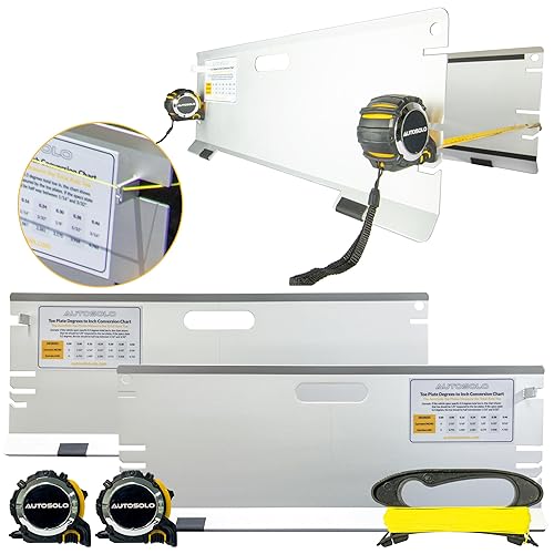 3-in-1 Toe Alignment Plates - Wheel Alignment Tool Kit for Toe, Steer ...