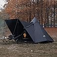 Amazon.com : Wolf Walker Camping Tent for 4-5 Person Teepee Indian Tent ...