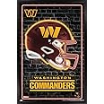 Amazon.com: Trends International NFL Washington Commanders - Neon ...