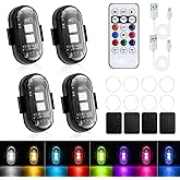 Amazon.com: LECART 8Pcs Wireless LED Strobe Lights Battery Operated Led Aircraft Strobe Lights ...