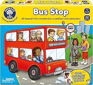 Amazon.com: Moose games Orchard Toys Bus Stop Game. A Fun Introduction ...