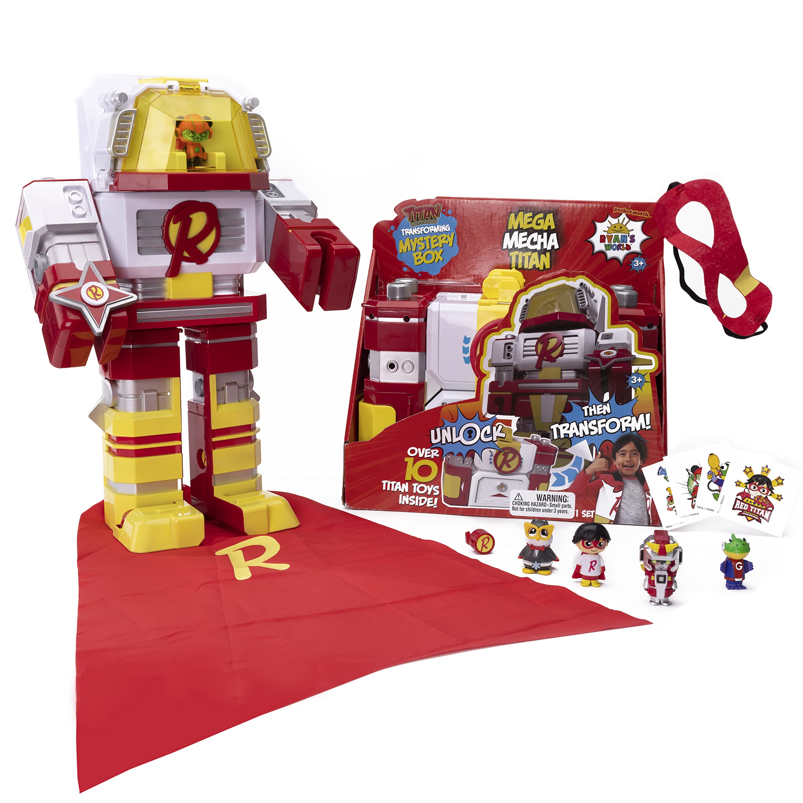 Mua Ryan's World Mega Mecha Titan Robot; Chest transforms into Red ...