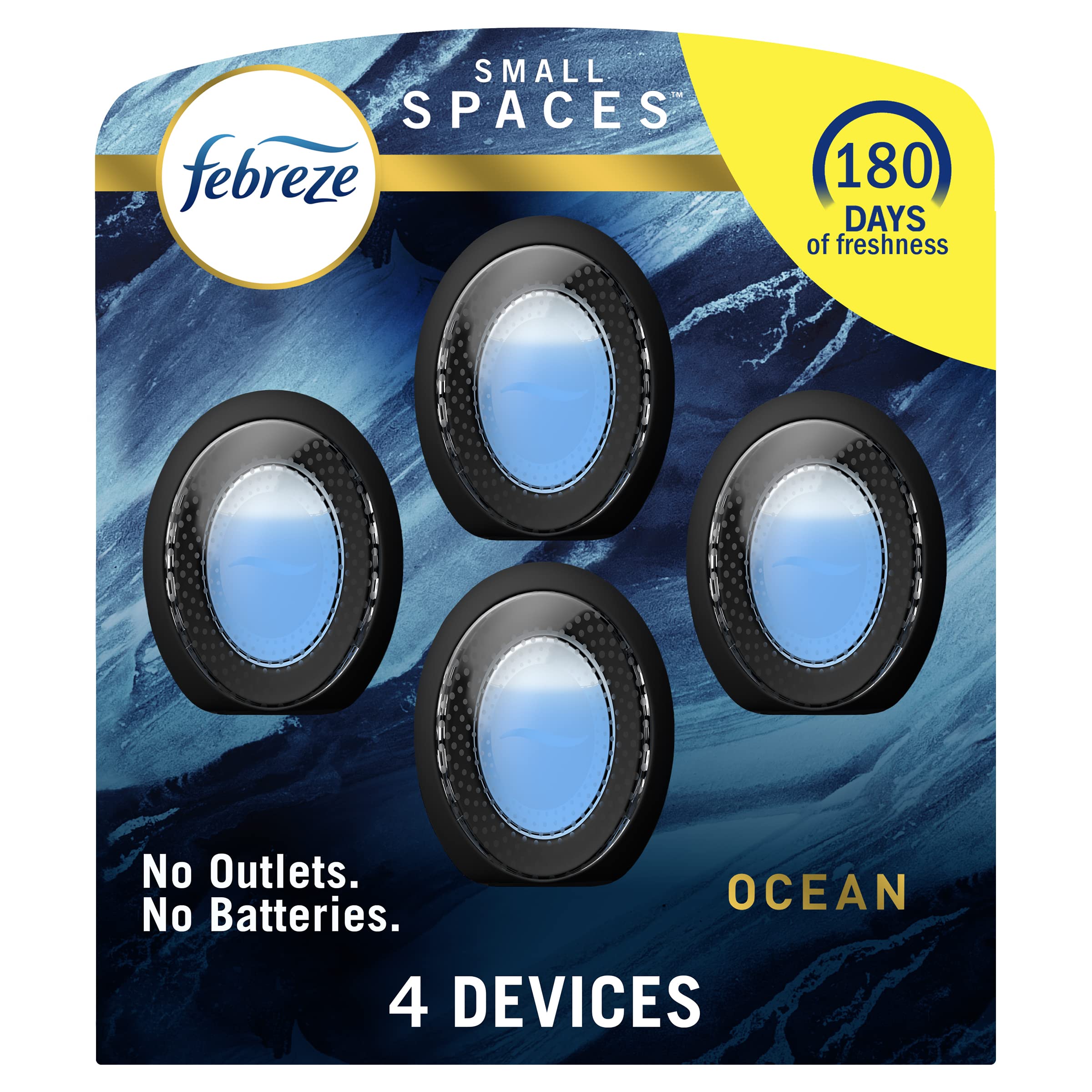 Febreze Small Spaces Air Freshener, Odor-Fighting, Plug In Alternative ...