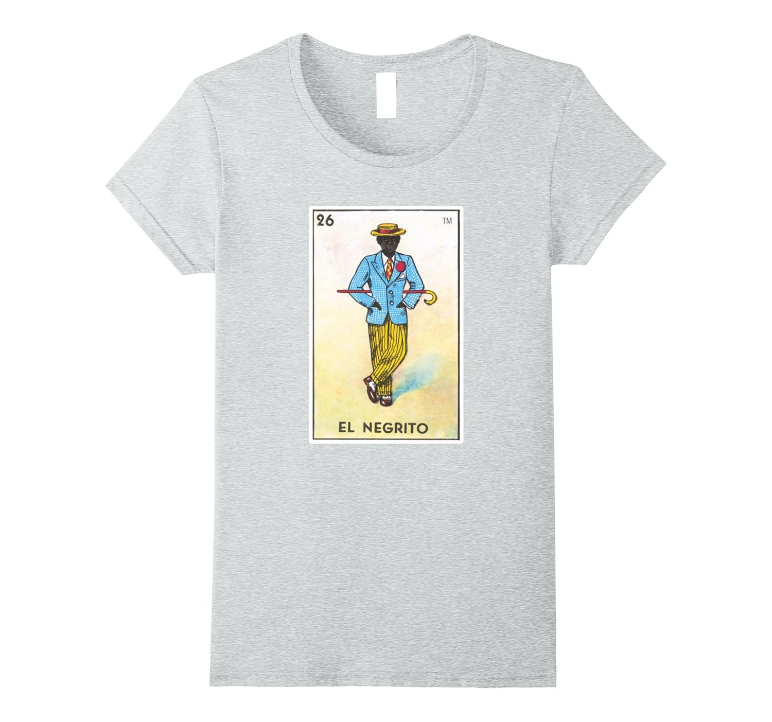 El Negrito Card T-Shirt Tarot Loteria-4LVS – 4loveshirt