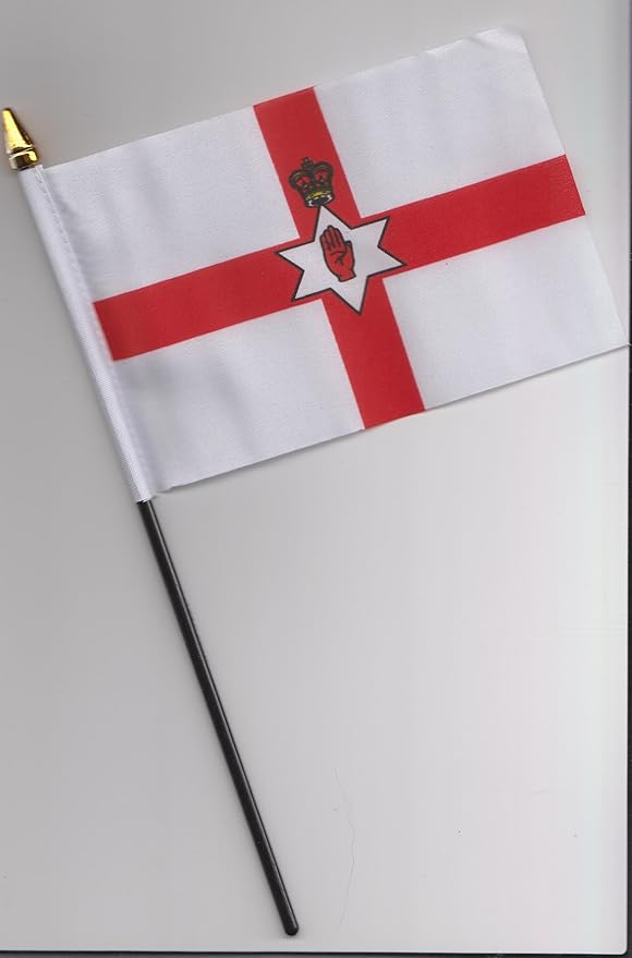 Northern Ireland Hand Flag 25cm: Amazon.co.uk: Kitchen & Home