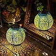 Amazon.com: TAKE ME Solar Lanterns Outdoor Lights Waterproof Garden ...