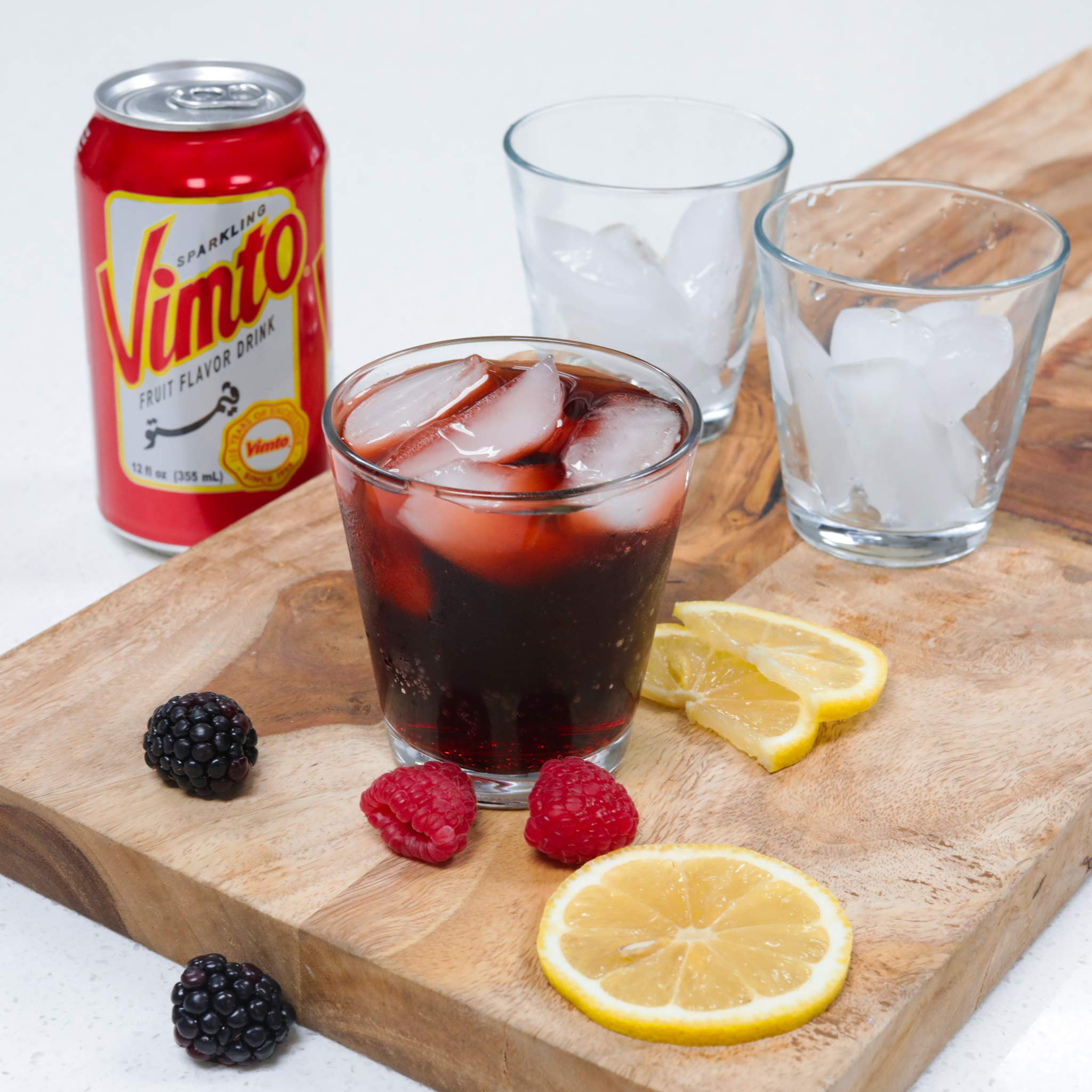 Mua Vimto Sparkling Fizzy Fruit Flavored Soda | Made with Real Sugar! | Original Middle Eastern ...