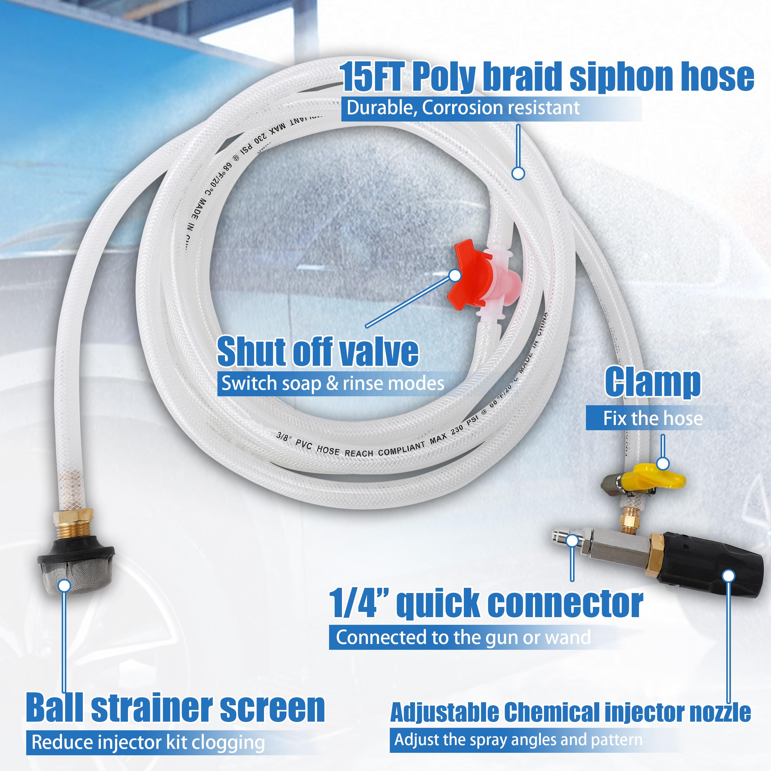 Mua JOEJET Downstream Injector for Pressure Washer, Adjustable Chemical ...