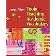 Amazon.com: Tools for Teaching Academic Vocabulary: 9781571104083 ...