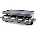 Swissmar Classic 8-Person Raclette Party Grill with Reversible Cast ...