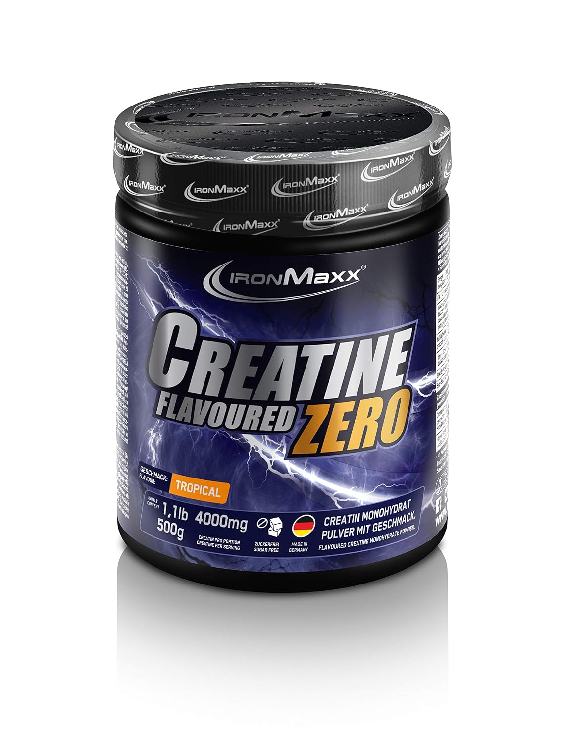 Ironmaxx Creatine Flavoured Tropical, 1er Pack (1 x 0.5 kg): Amazon.de ...