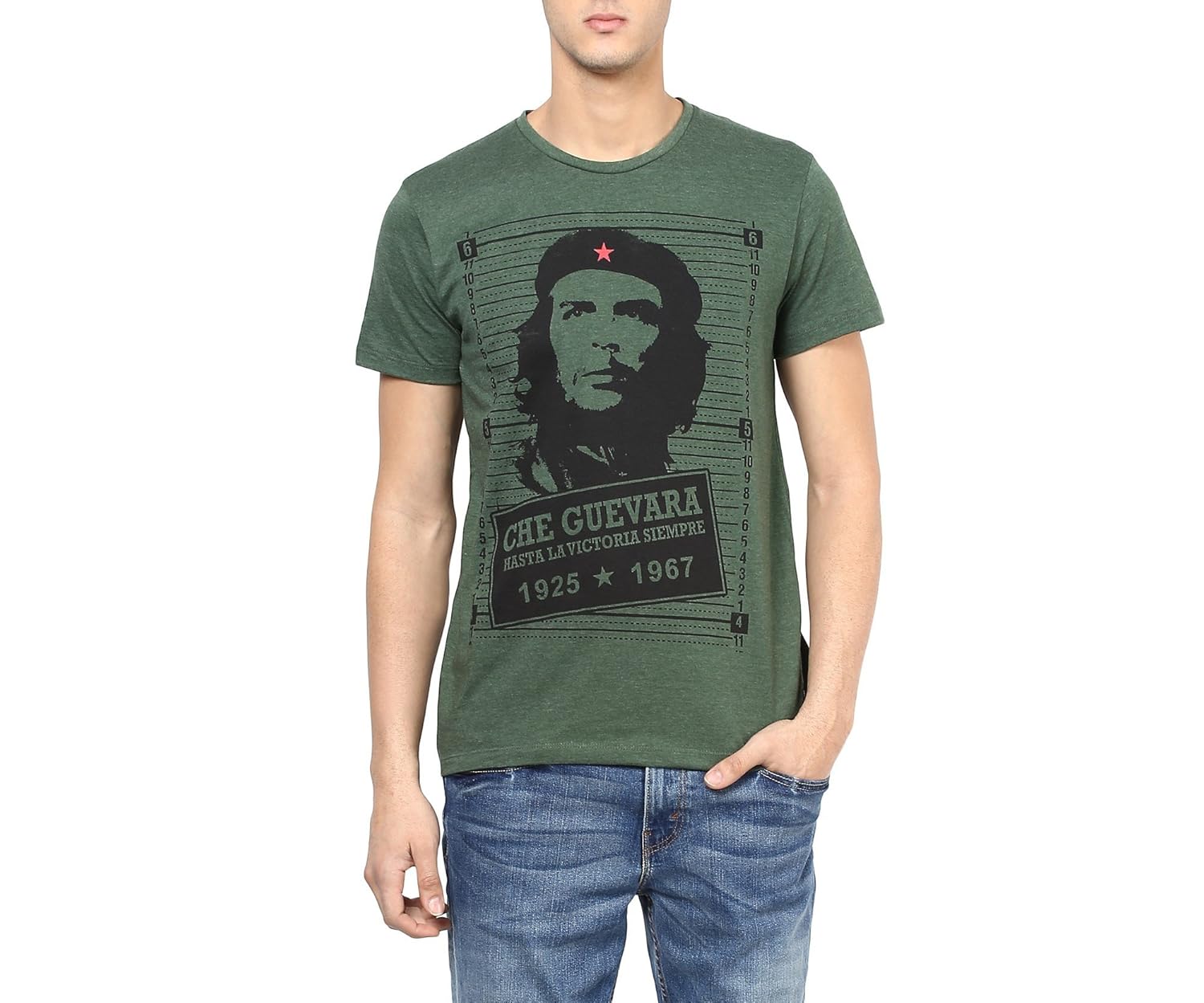 Buy Che Guevara Men's T-Shirt at Amazon.in