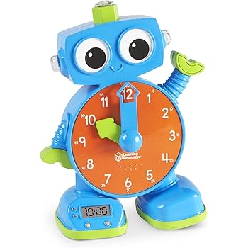 Amazon.com: Fisher-Price Fun-2-Learn Teaching Clock: Toys & Games