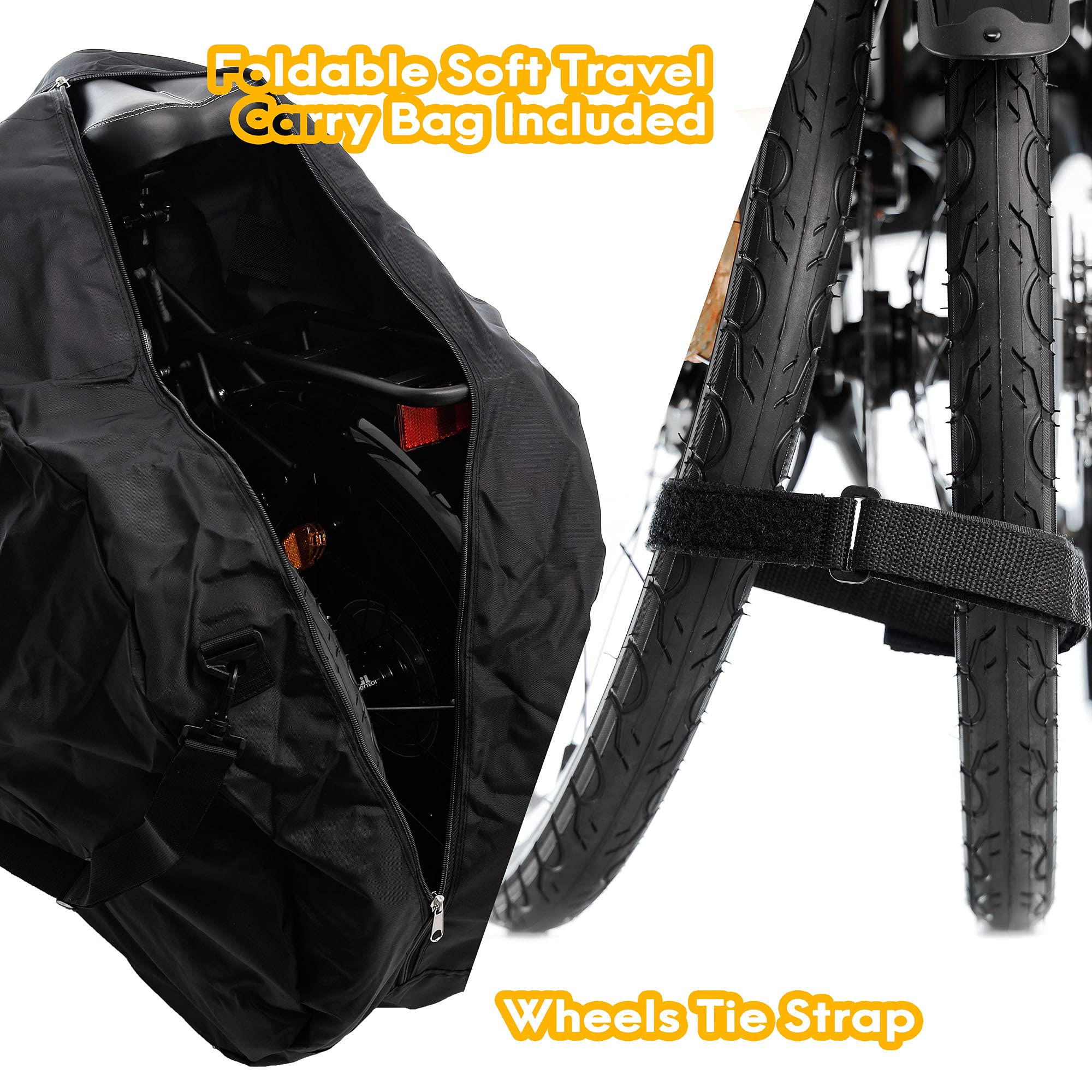 Mua CyclingDeal Folding Bike Foldable Bicycle with 7 Speed Shimano ...