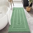 Amazon.com: HOMORE 24x60 Inch Bathroom Rug, TPR Backing Non Slip Long ...