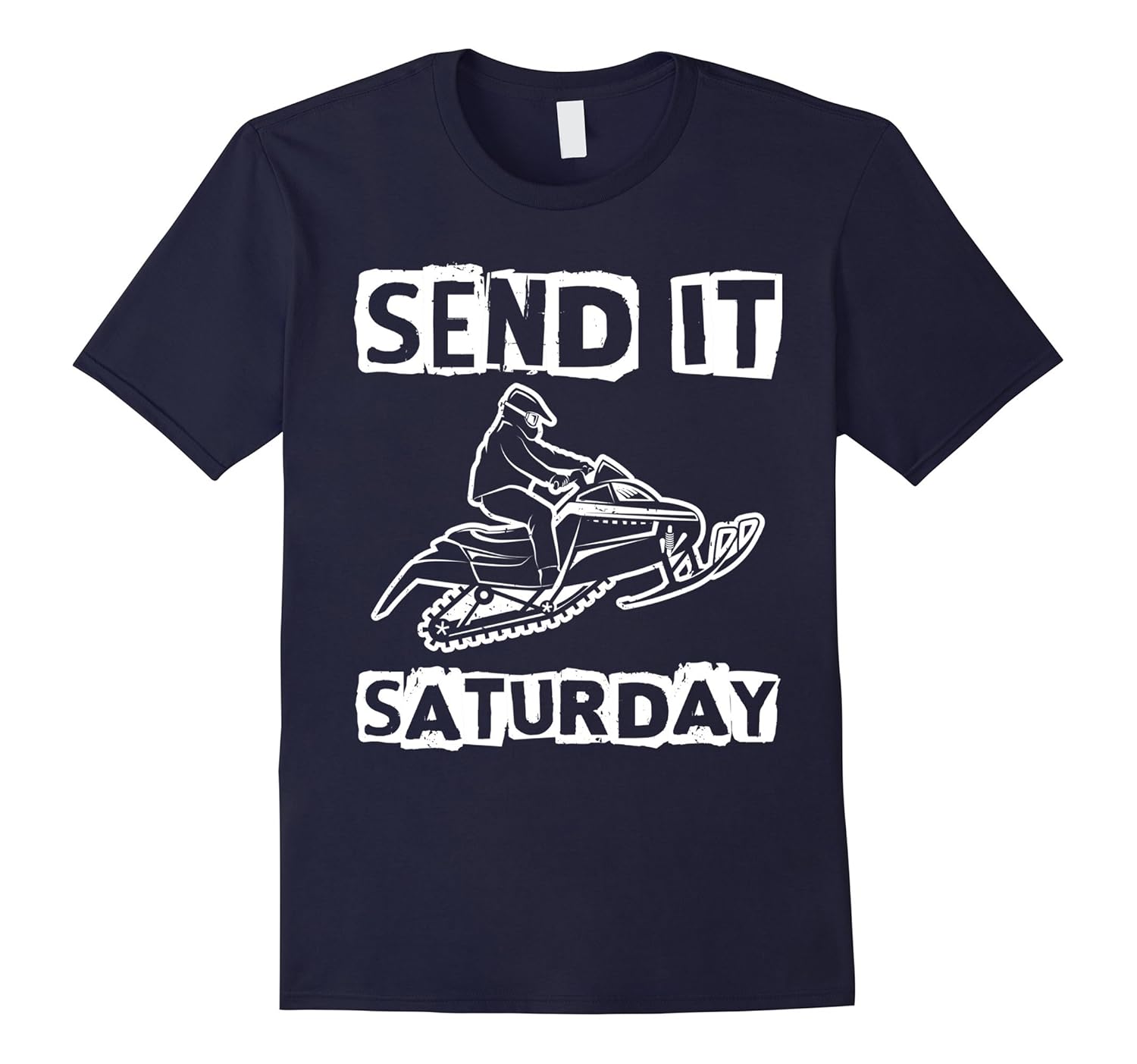 Send It Saturday Snowmobile T-shirt (Larry Enticer shirt)-Art – Artvinatee