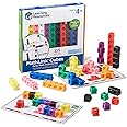 Amazon.com: Learning Resources MathLink Cubes Early Math Activity Set ...
