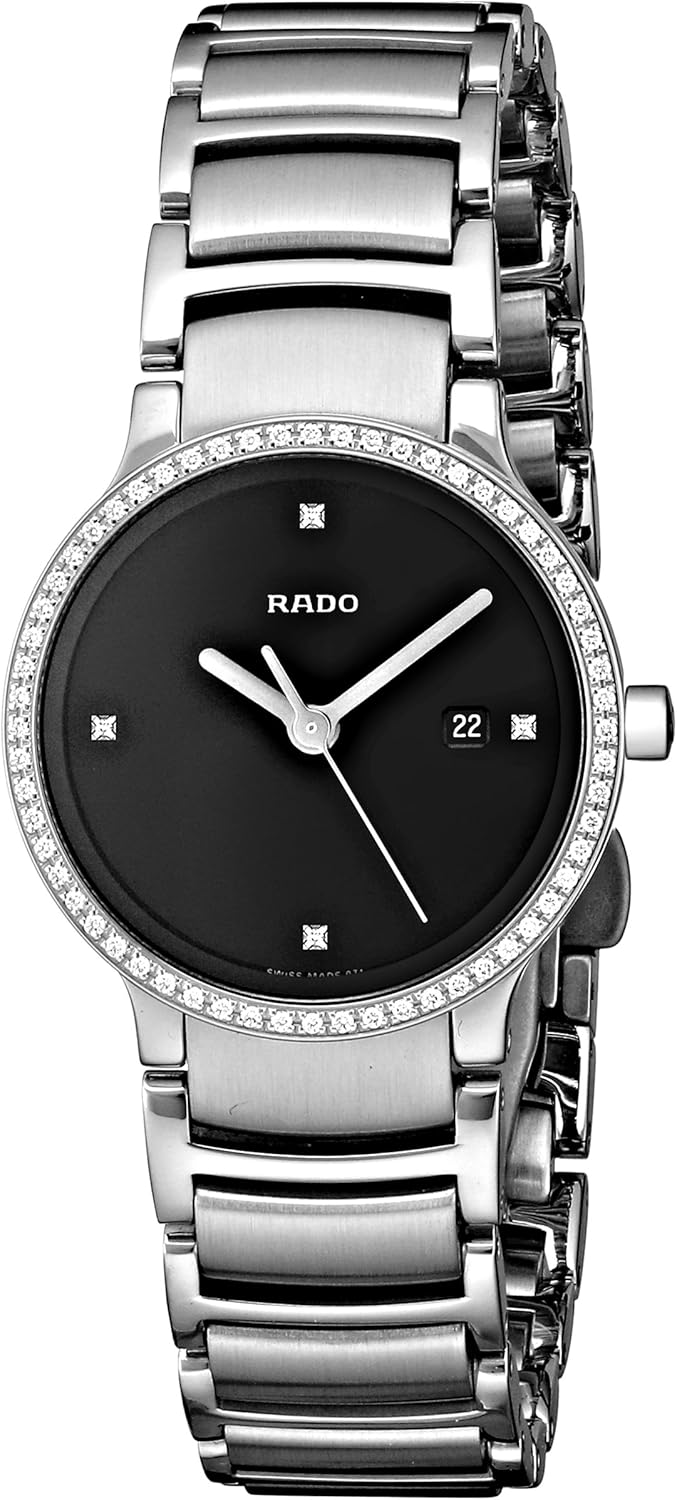 Rado Mujer r30933713 Centrix acero inoxidable diamante bisel reloj ...