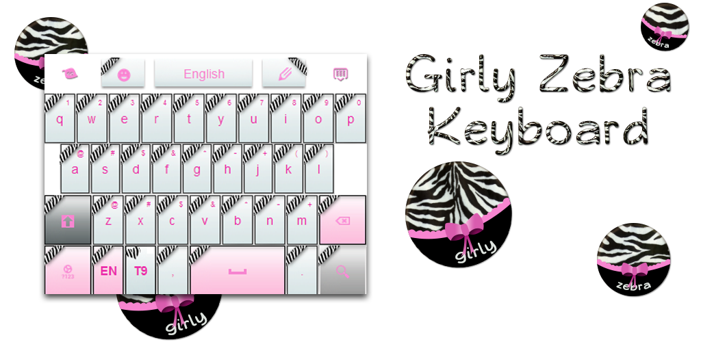 Girly Zebra Keyboard:Amazon.com:Appstore for Android