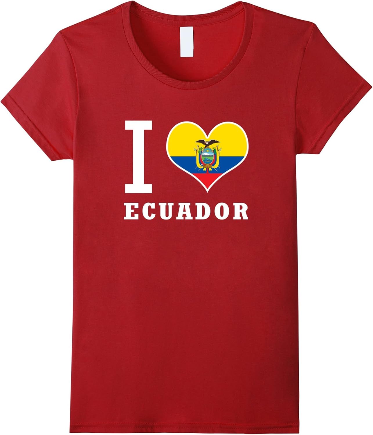 Amazon.com: I Love Ecuador T-shirt, Yo Amo Ecuador Camiseta: Clothing
