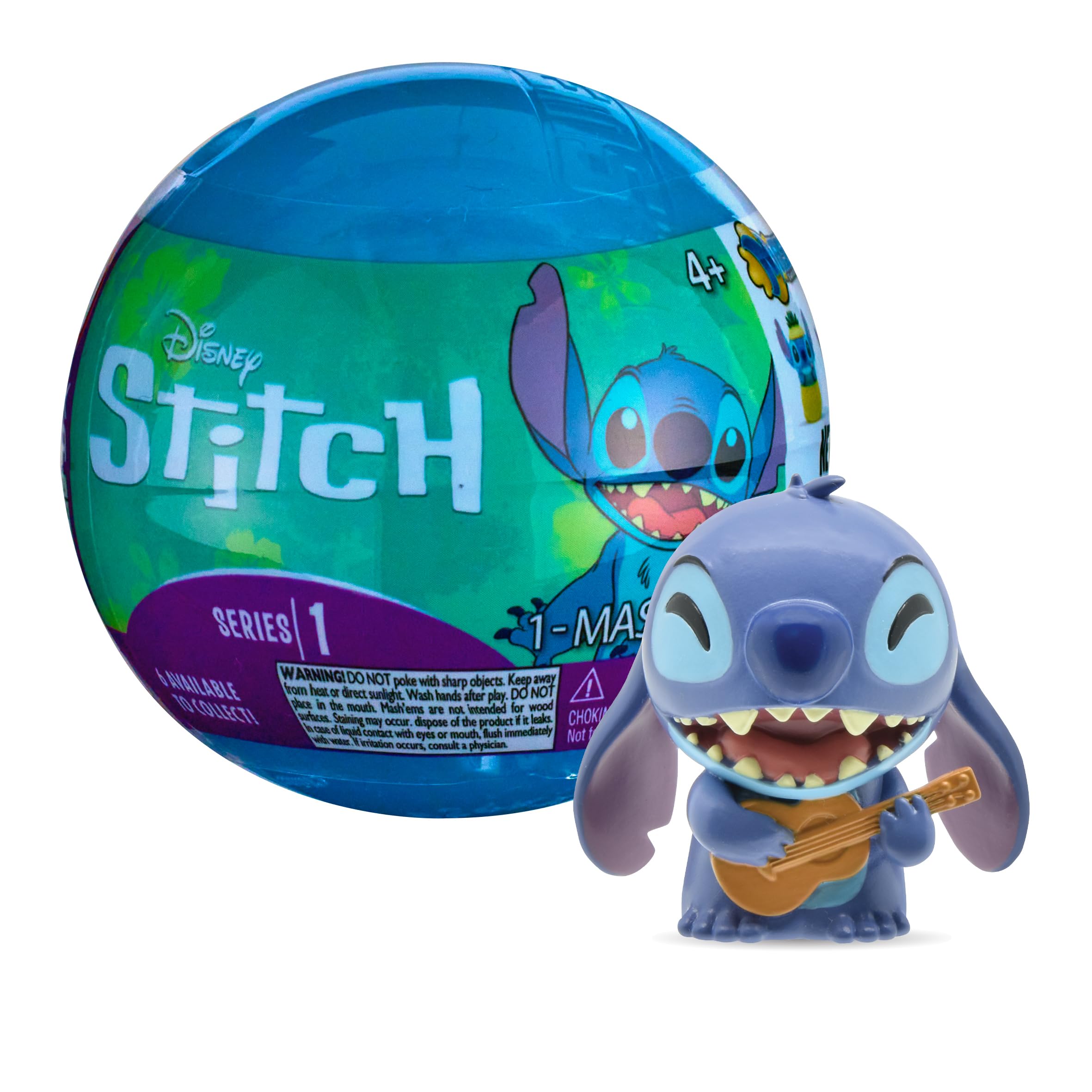 Mash'Ems 52130 Lilo & Stitch Disney, Squishy Figures, 6 to Collect ...
