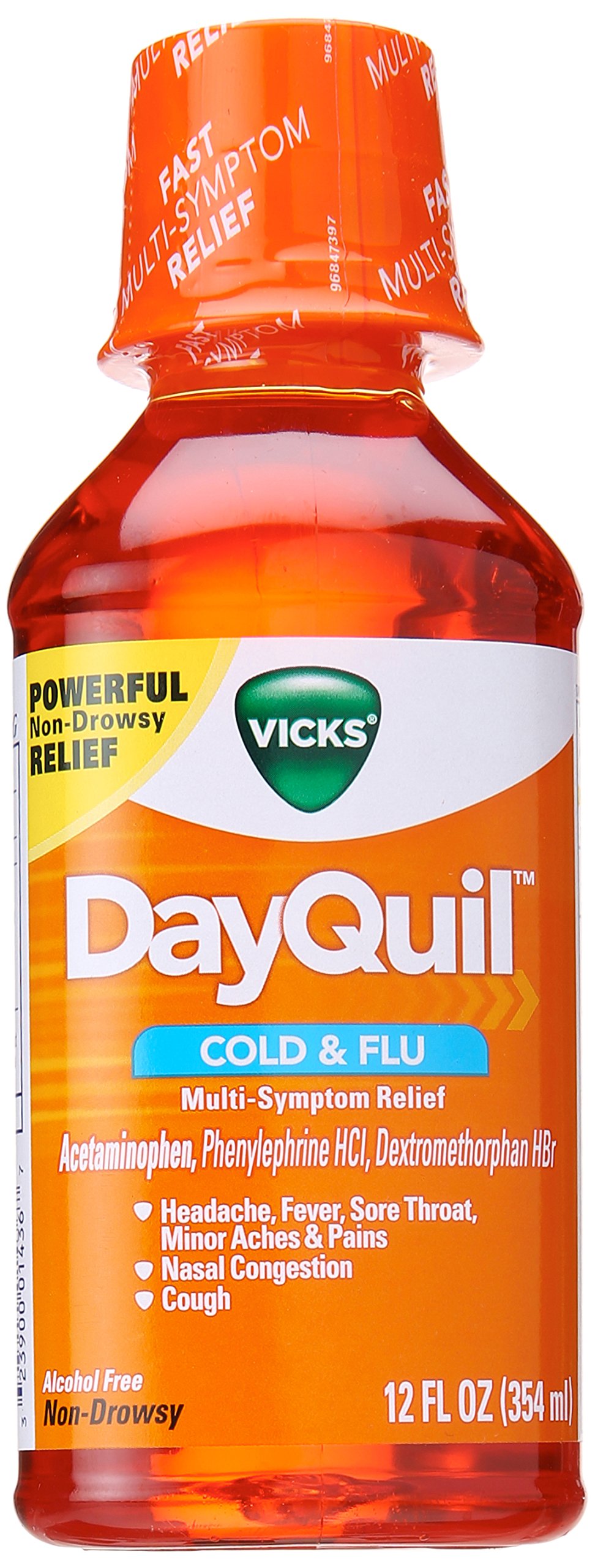Amazon.com: Vicks NyQuil Cough Cold and Flu Nighttime Relief, Cherry ...