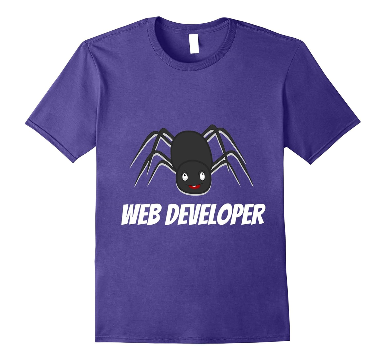 Funny Spider Tarantula Web Developer T-shirt-4LVS – 4loveshirt