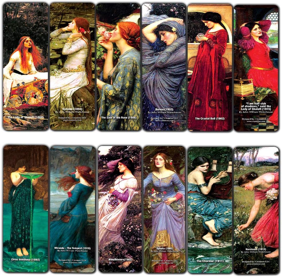 Amazon.com : The Women of John William Waterhouse Pre-Raphaelite Art ...