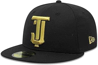 Amazon.com : New Era 59Fifty Toros de Tijuana TJ Fitted Hat (Black) LMB ...