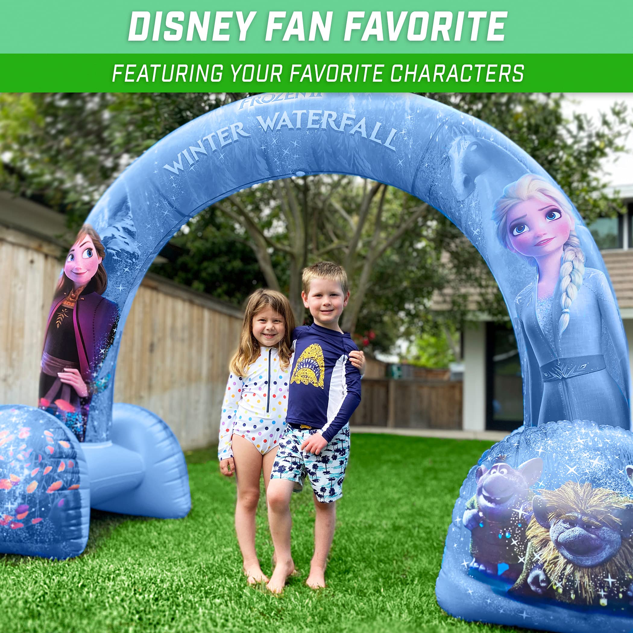 Mua GoFloats Disney Inflatable Arch Sprinkler for Kids - Choose Between ...