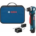 BOSCH PS11-102 12V Max 3/8 in. Right Angle Drill/Driver Kit with 2.0Ah ...