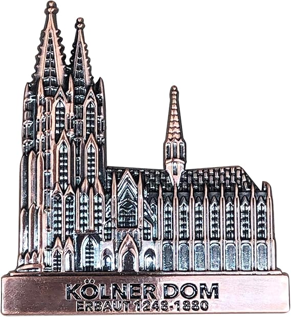 Amazon.de: I LOVE KÖLN Kühlschrankmagnet aus Metall, stark, Kölner Dom ...