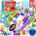 Amazon.com: PP PHIMOTA Sensory Toys Set 55 Pack, Stress Relief Fidget Hand Toys for Adults and ...