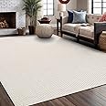 Amazon.com: Luul Home Easy Jute Rugs 6x9 White Color Living Room Indoor ...