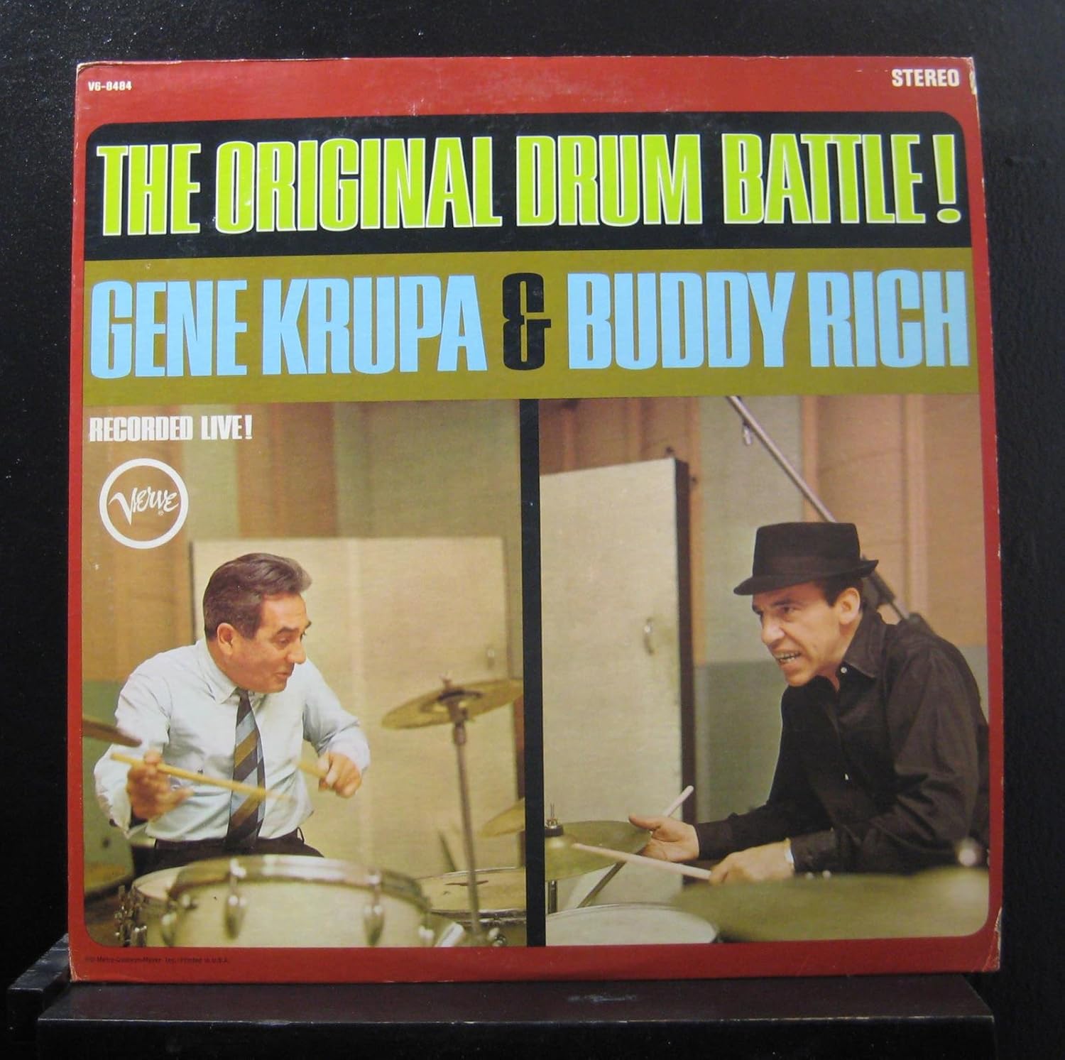 Gene Krupa & Buddy Rich - Gene Krupa & Buddy Rich - The Original Drum Battle! - Lp Vinyl Record ...